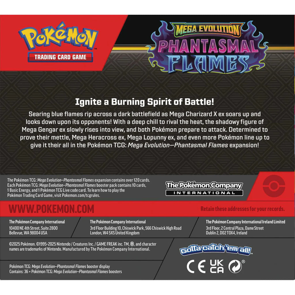 Pokemon TCG: Mega Evolution Phantasmal Flames - Premium Checklane CDU ...